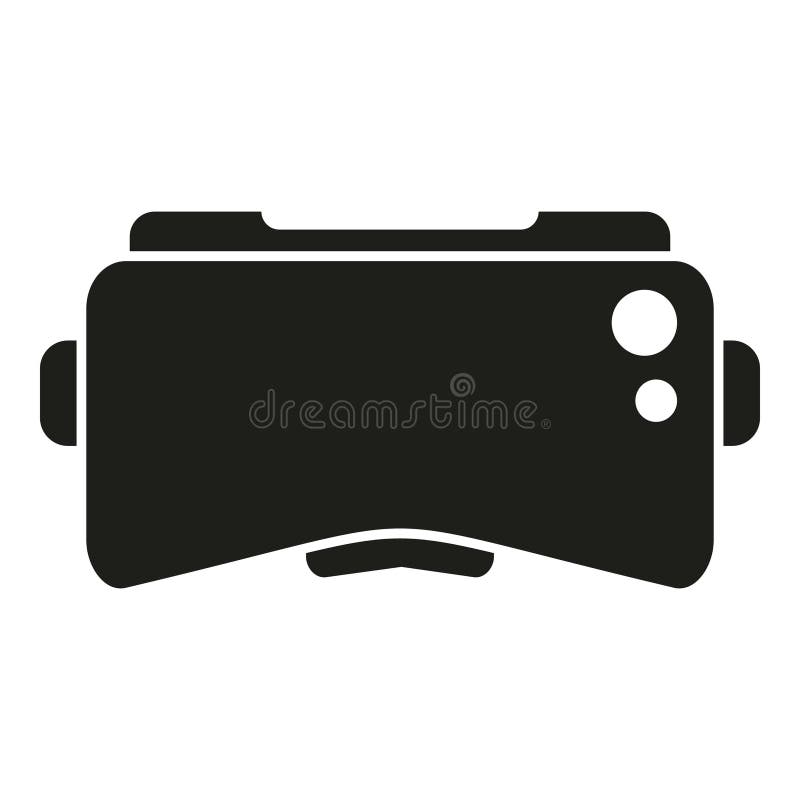 Tech Vr Headset Icon Simple Vector. Simulation Online Stock ...