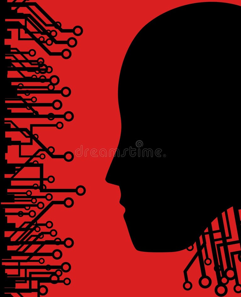 Tech Wallpaper Face Stock Illustrations – 1,866 Tech Wallpaper Face ...