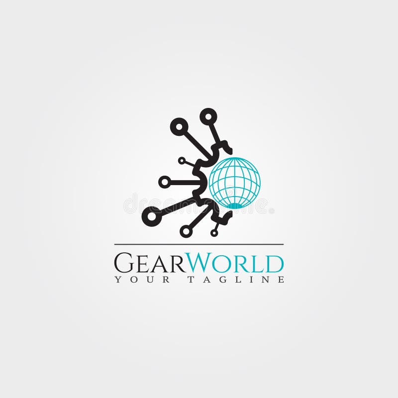 Tech World Logo Template,technology Vector Design for Business ...