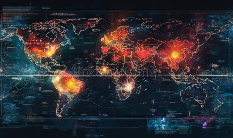 Intelligence Network Map Stock Illustrations – 8,238 Intelligence ...