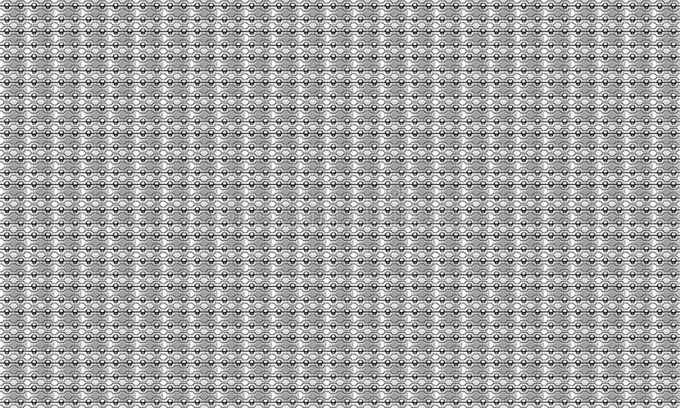 Technic Grey Chains Pattern. Stock Image - Image of chains, fecula ...