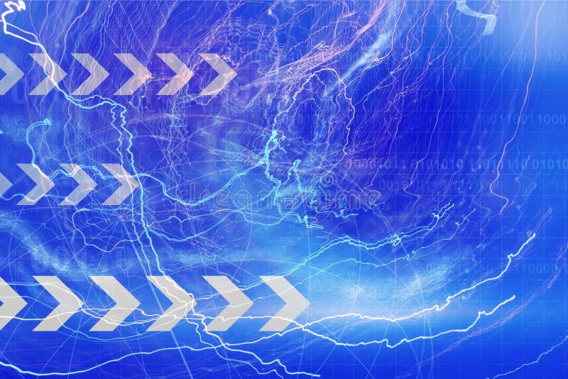 Technical Abstract Background Stock Illustration - Illustration of ...