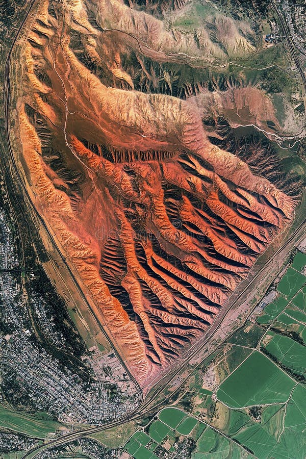 Technical Aerial LiDAR GIS Visualization of a Steep Valley with ...