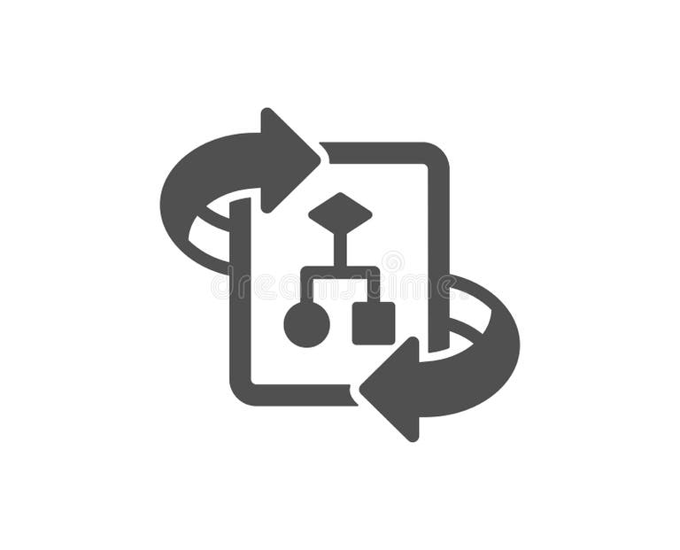 Technical Algorithm Icon. Project Documentation Sign. Vector Stock Vector - Illustration of ...