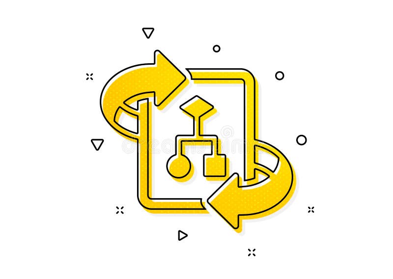 Technical Algorithm Icon Project Documentation Sign Vector Stock Vector Illustration Of Info