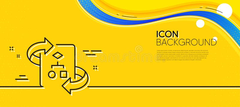 Technical Algorithm Line Icon Project Documentation Sign Minimal Line 1701