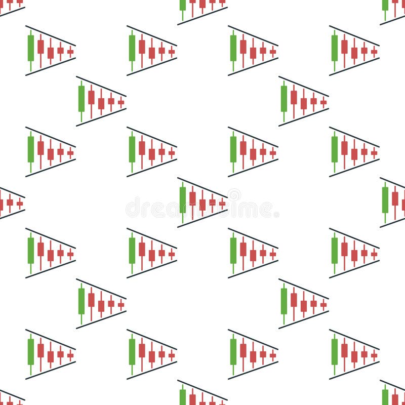 Technical Analysis Graphics Vector Margin Trading Seamless Pattern ...