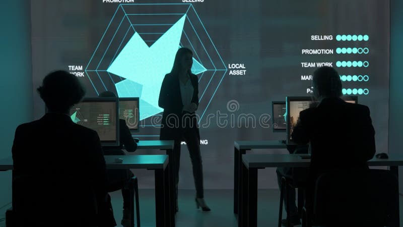 Technical Architect Team in Control Room. Construction Engineers ...