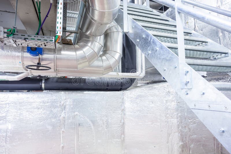 The technical area stock photo. Image of staircase, industrial - 109714528