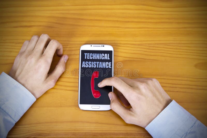 Technical assistance stock photo. Image of technology - 63644390