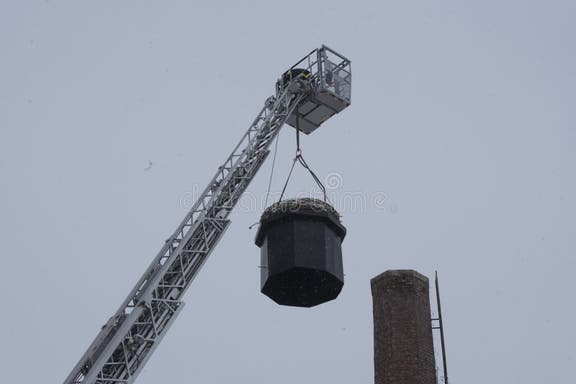 Technical Assistance during Firefighting Operations Stock Image - Image ...
