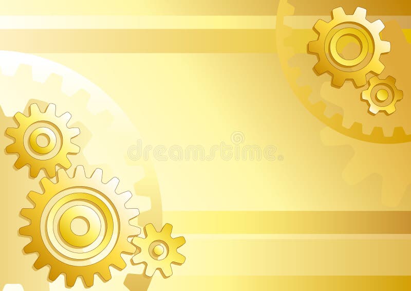 Gear border stock vector. Illustration of border, machine - 13112983
