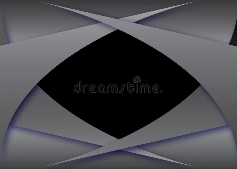 Illustration of a Geometric Background with Shapes of Gray Shades ...