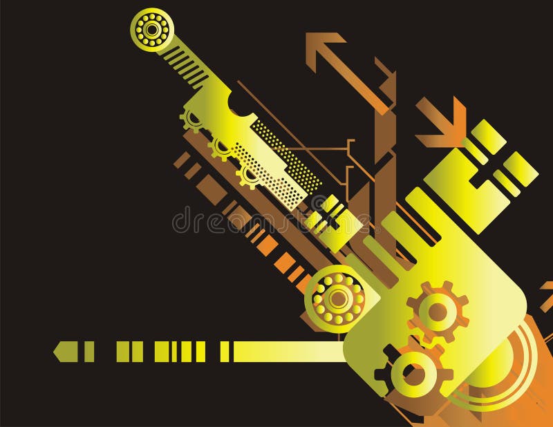 Technical Background Series Stock Vector - Illustration of gear ...