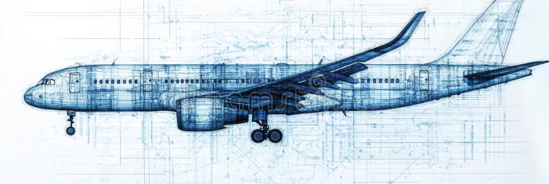 Technical Blueprints Illustrating the Design and Structural Layout of ...