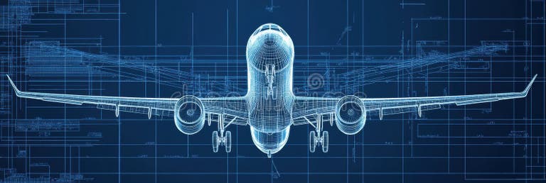 Technical Blueprints Illustrating the Design and Structure of an ...
