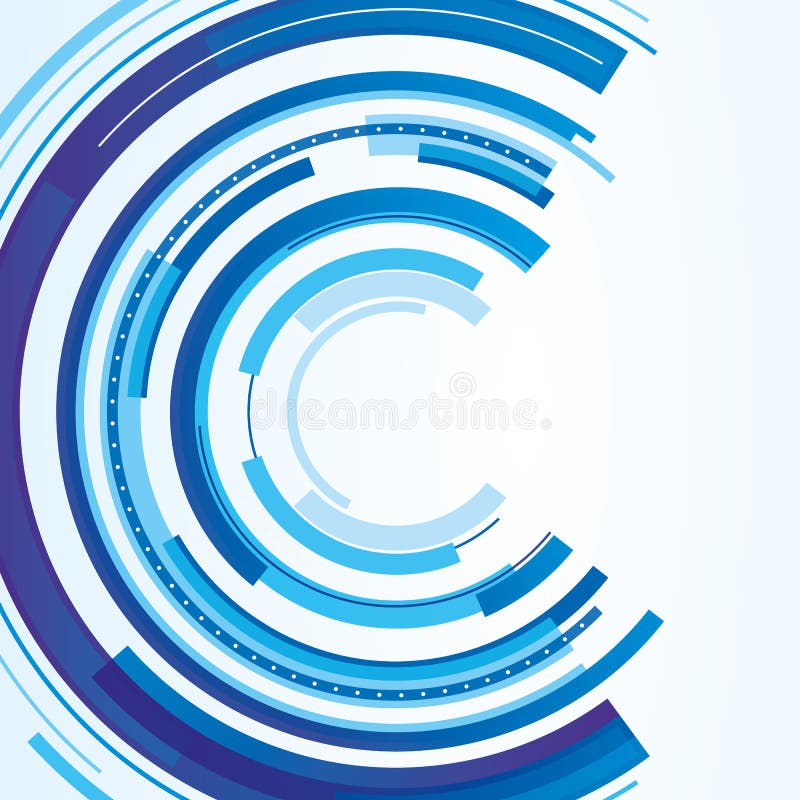 Technical Circular Design stock vector. Illustration of circles - 34959597