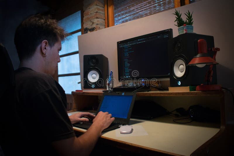 Technical computer stock image. Image of computer, working - 245596647