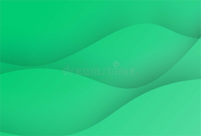 Technical Cool Green Gradient with Shadow Background Stock Vector ...