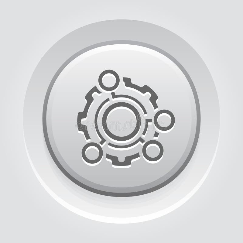 Technical Data Icon. Gear and Option Dots. Engineering Symbol Stock ...