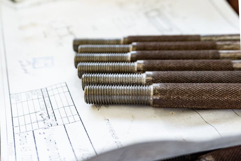 Technical Details with a Threaded Connection, after Turning are on the ...