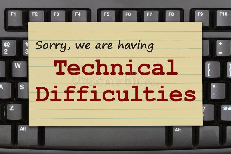 182 Technical Difficulties Stock Photos - Free & Royalty-Free Stock ...