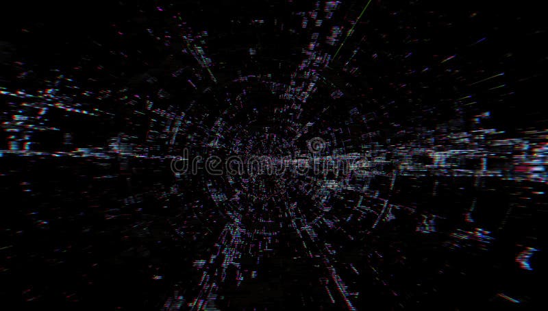 Technical Difficulties Screen with Glitch Effect, Television Test ...