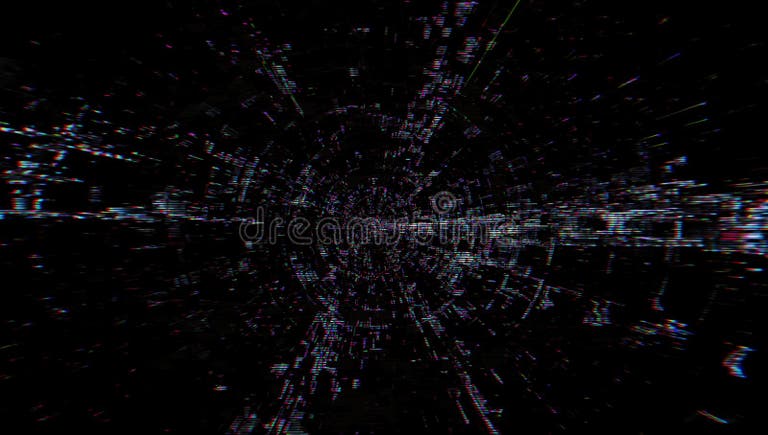 Technical Difficulties Screen with Glitch Effect, Television Test ...