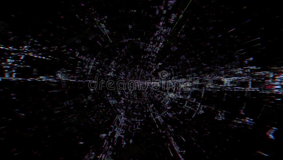 Technical Difficulties Screen with Glitch Effect, Television Test ...