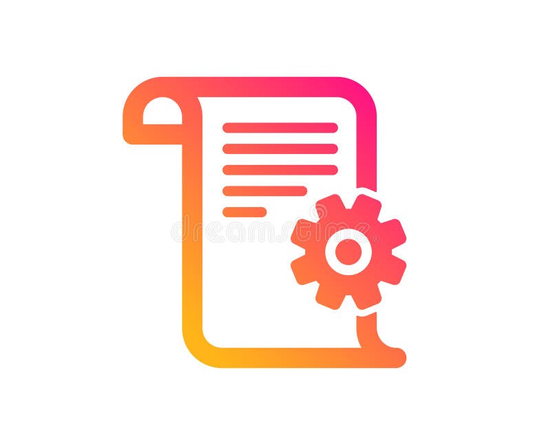 Technical Documentation Icon. Instruction Sign. Vector Stock Vector ...