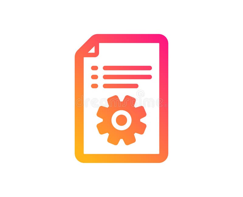 Technical Documentation Icon. Instruction Sign. Vector Stock Vector ...