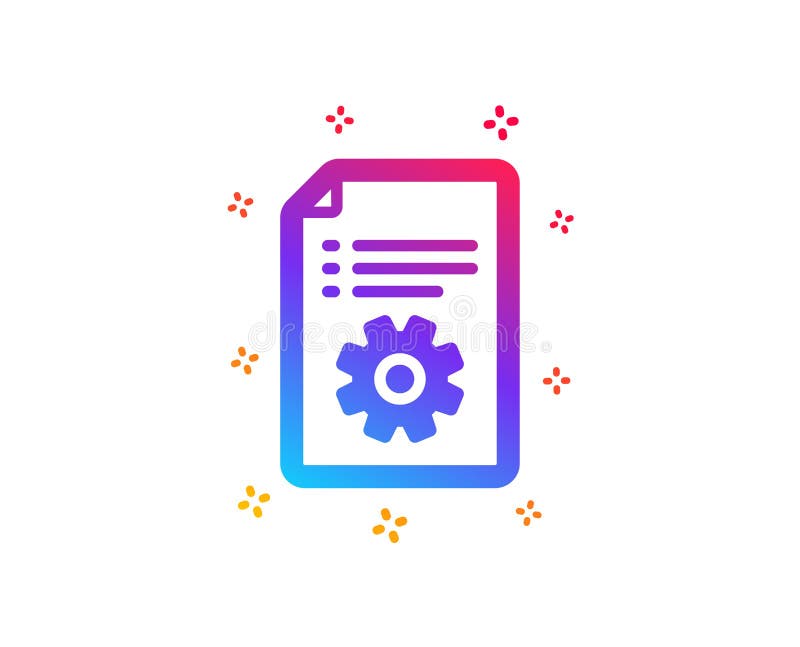 Technical Documentation Icon. Instruction Sign. Vector Stock Vector ...