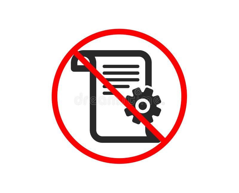 Technical Documentation Icon. Instruction Sign. Vector Stock Vector ...