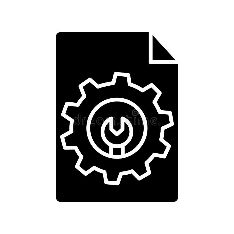 Technical Documentation Icon Vector. Manual Illustration Sign ...