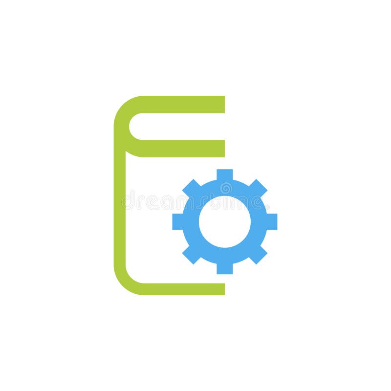 Technical Documentation Vector Icon Logo Design Stock Vector ...