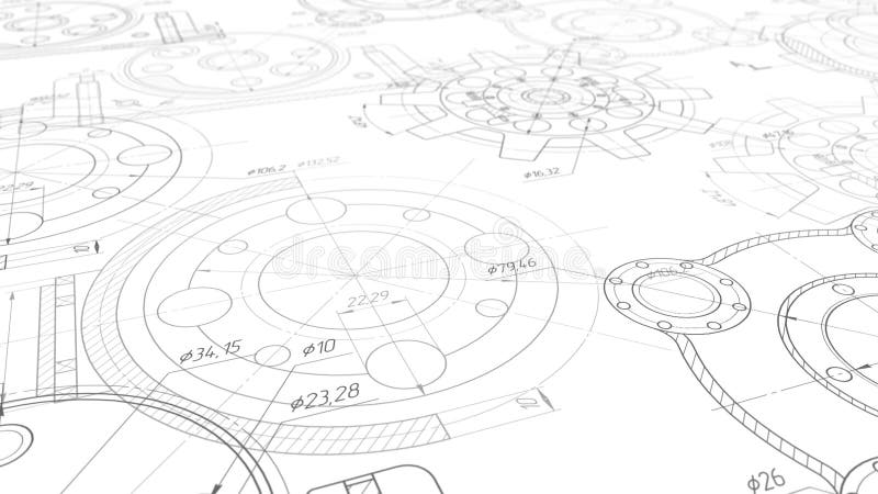 Technical Drawing Background .Mechanical Engineering Background ...