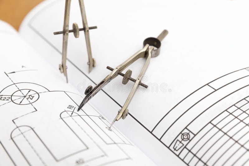 134 Technical Drawing Compass Close Up Background Stock Photos - Free ...