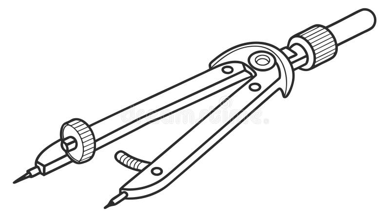 Technical Drawing Compass Stock Illustrations – 6,154 Technical Drawing ...