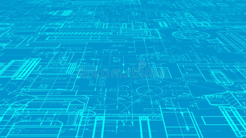 Technical Drawing .Mechanical Engineering Background .Technology Banner ...