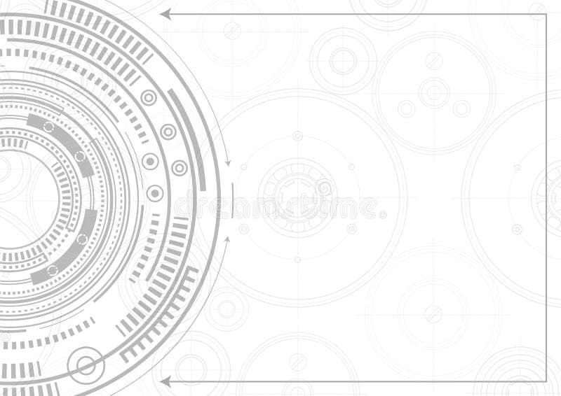 Technical Drawing .New Technologies .Geometric Vector , Background ...