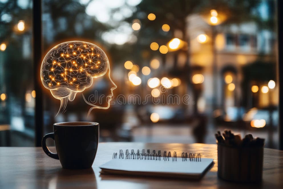 A Technical Drawing is Superimposed on an Image of a Desktop, Where an ...