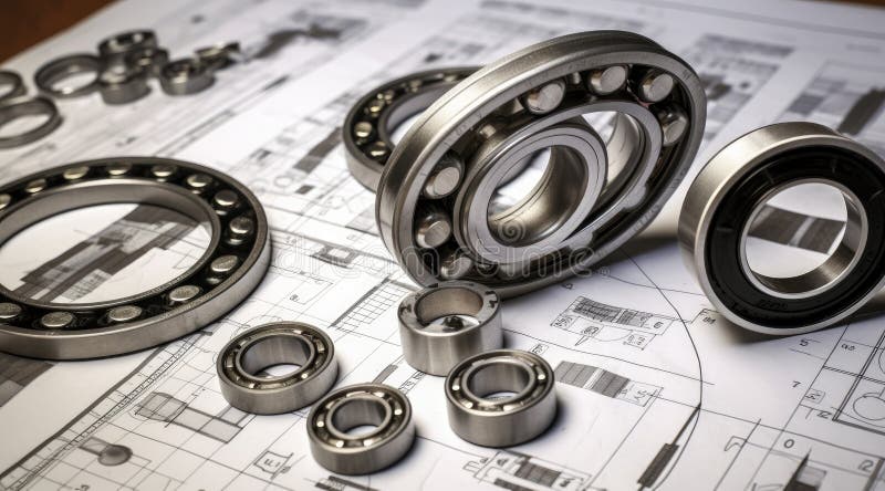 Ball Bearings Technical Drawing Stock Illustrations – 39 Ball Bearings ...