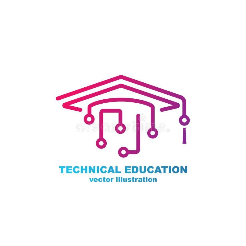 Technical education logo. stock vector. Illustration of educate - 213116277
