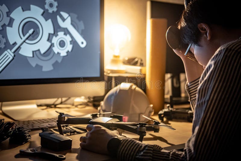 Engineer Feeling Stressed And Tired While Sitting At Construction Site ...