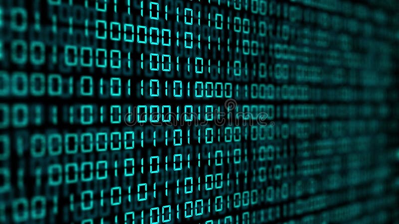 Technical Environment Programming Binary Code In The Future Modern Technology Hex Code Concept