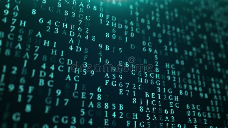 Technical Environment Of Programming Binary Digits Modern Technology 3473