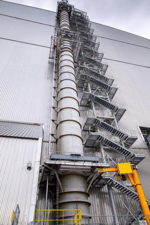 Technical Equipment of Systems the Microclimate Support. a Huge Air ...