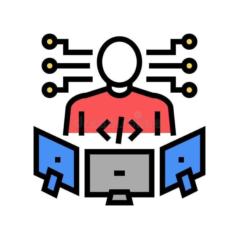 Technical expert icon. stock vector. Illustration of technical - 172241497