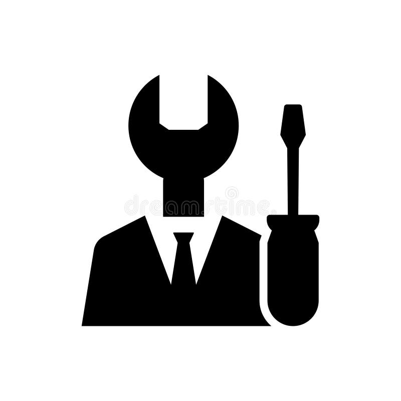 Technical expert icon stock vector. Illustration of assistance - 174771624