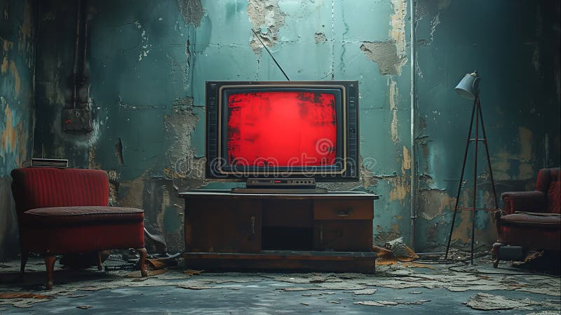 Television Screen S Technical Malfunction Digital Disruption ...